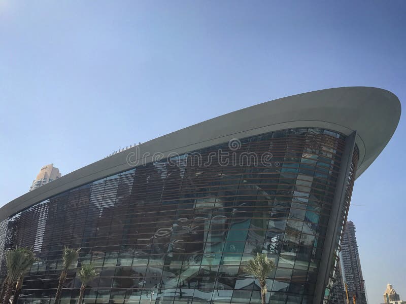 Dubai opera house editorial photo. Image of house, town - 93767551