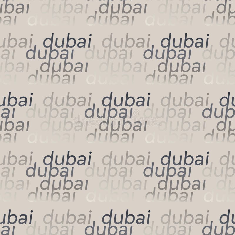Dubai seamless pattern stock vector. Illustration of emirate - 110889851