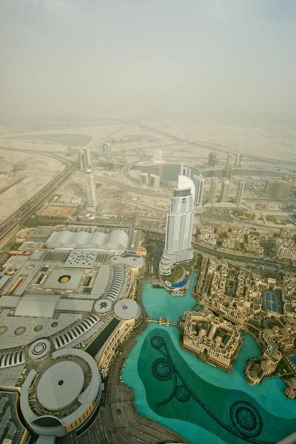 Dubai, UAE. Aerial view stock image. Image of dubai, landmarks - 30522755