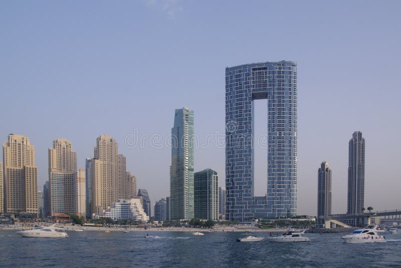 DUBAI, UAE - May 1, 2024 : Modern Architecture in the Center of Dubai ...