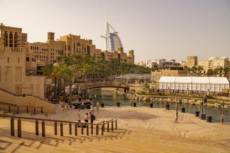 DUBAI, UAE - May 1, 2024 : View of the Souk Madinat Jumeirah, Dubai ...