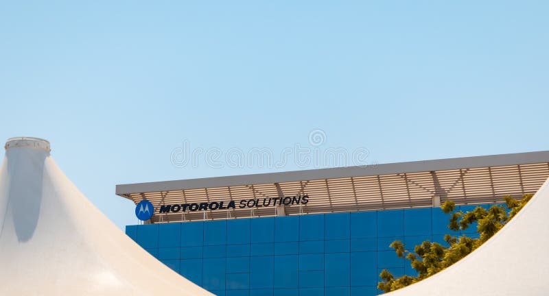 Dubai, UAE- 25062023: Motorola Solution Office Building Editorial Stock ...