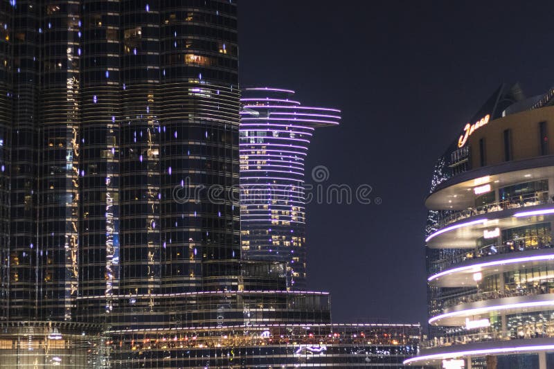 Dubai, UAE - 02.16.2021 - Partial View of a Address Sky View Hotel in ...