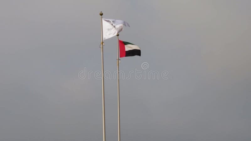 Dubai, UAE - 03.20.2021 Slow Motion Footage of the UAE and Four Points ...