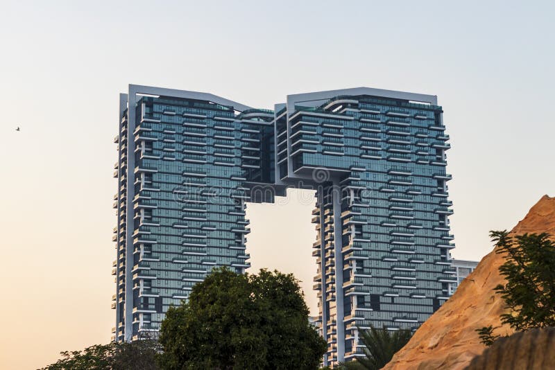 Dubai, UAE - 12.03.2022 - View of the Residencies at Al Wasl Building ...