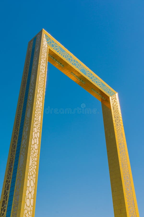 Dubai Frame in Zabeel Park editorial photo. Image of modern - 170918276