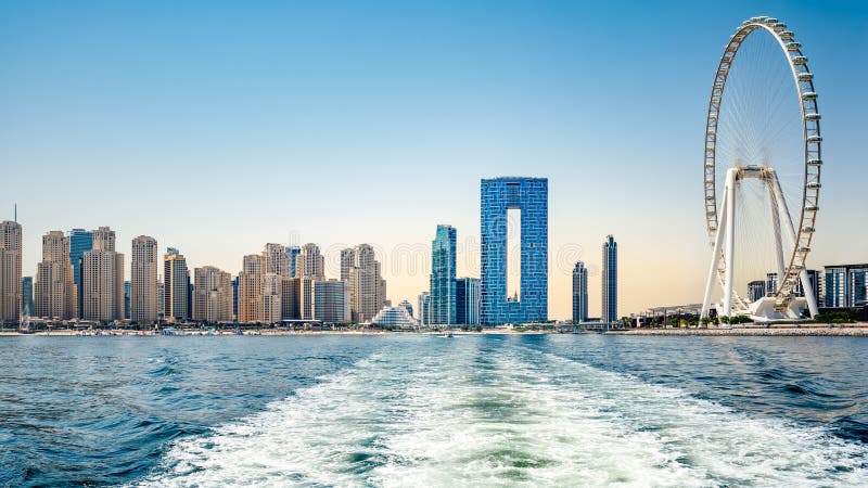 Dubai editorial image. Image of skyscraper, dubai, real - 338726155