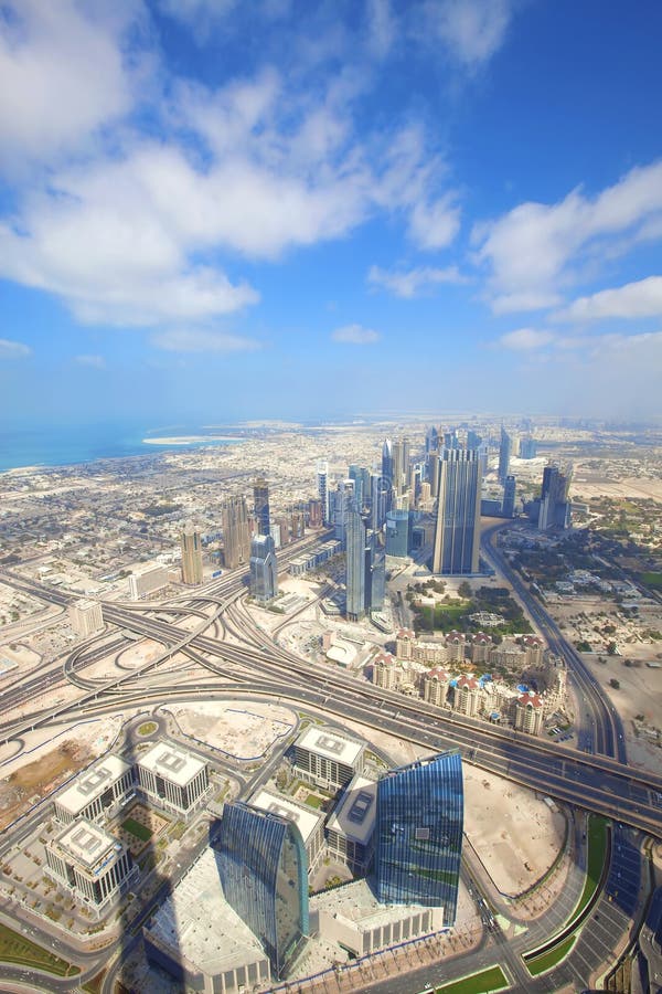 Doha, Qatar. Bird S-eye View on the Modern City Stock Image - Image of ...