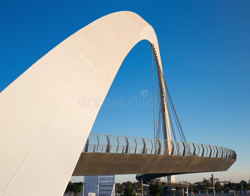 Dubai Water Canal Arch Bridge Editorial Image - Image of arabic, modern ...