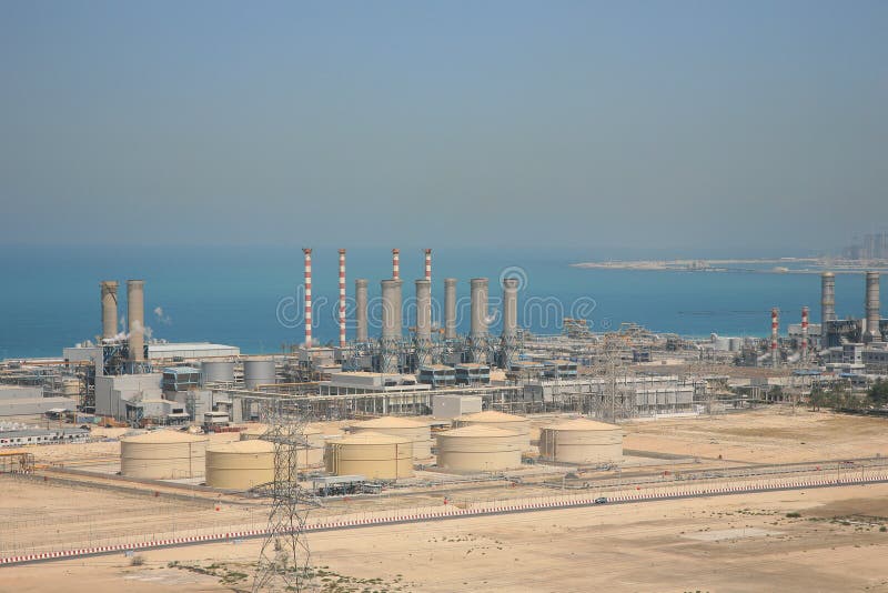 Dubai Water Supply Plant stock photo. Image of earth, resources - 5933402
