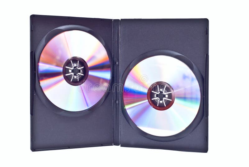 Duble dvd case stock image. Image of audio, blank, casing - 13210343