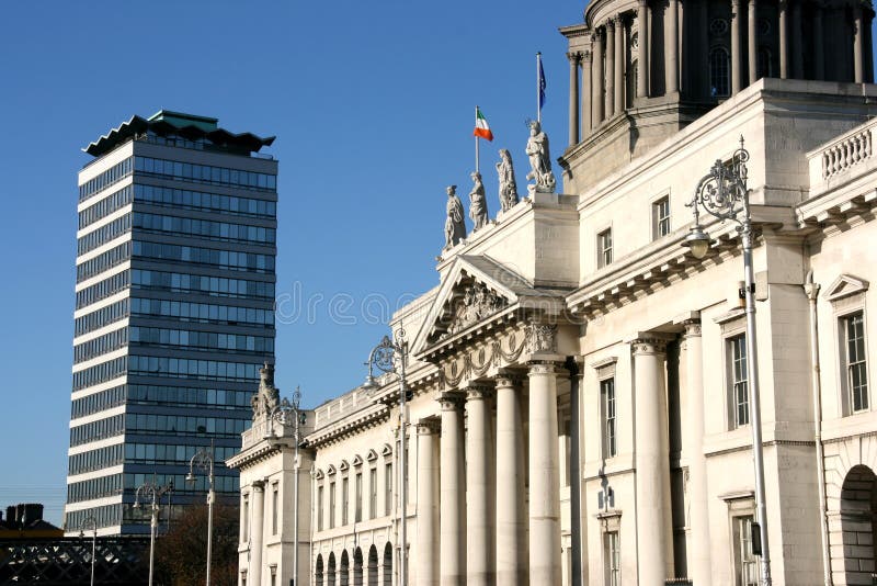 Dublin stock photo. Image of landmark, tall, building - 4723822