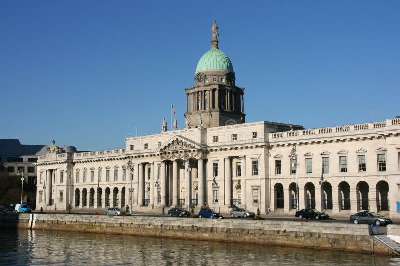 Irish Parliament House - Dublin Ireland Stock Image - Image of national ...