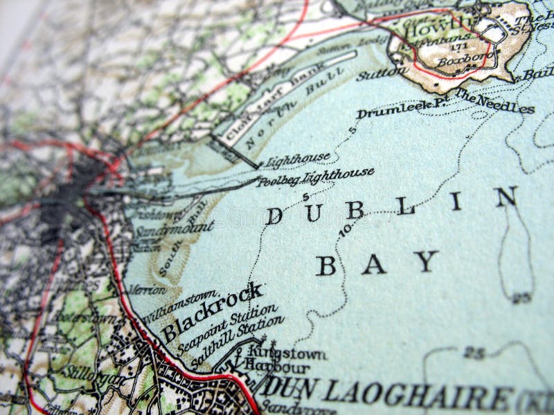 Dublin Bay stock image. Image of state, pages, route, page - 2150847