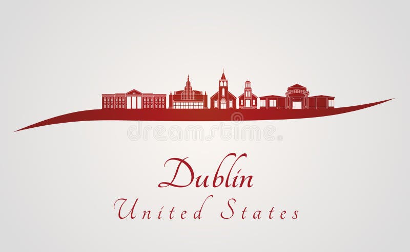 Dublin Ca Skyline Stock Illustrations – 4 Dublin Ca Skyline Stock ...