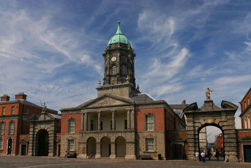 Dublin Castle stock photo. Image of door, house, kingdom - 12793844
