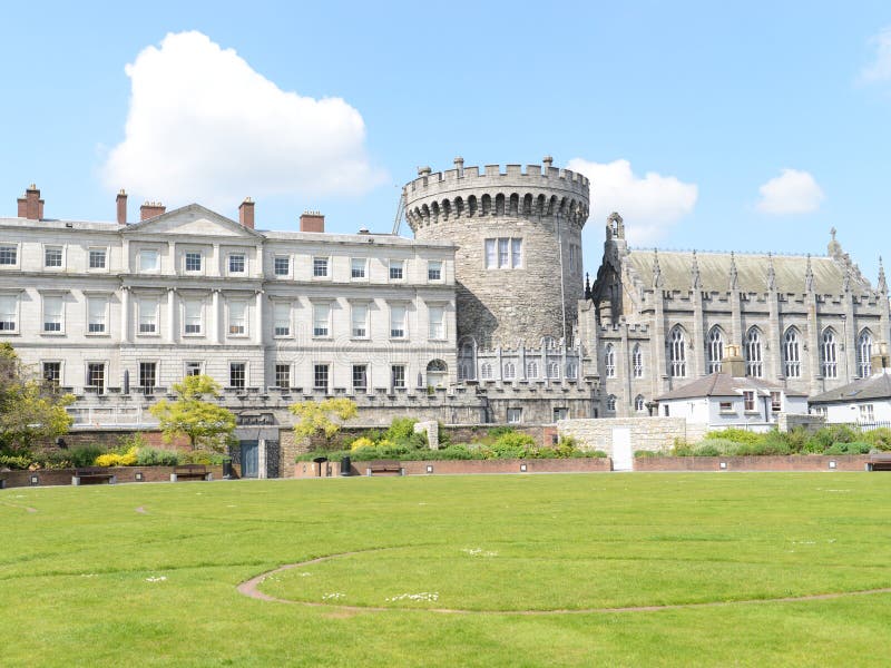Dublin Castle stock photo. Image of famous, record, tower - 35363910