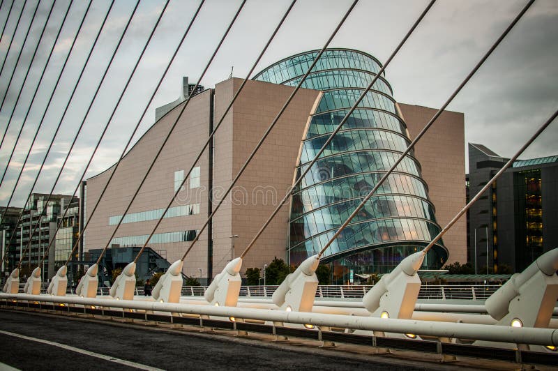 Dublin Convention Center, Ireland Editorial Stock Image - Image of ...