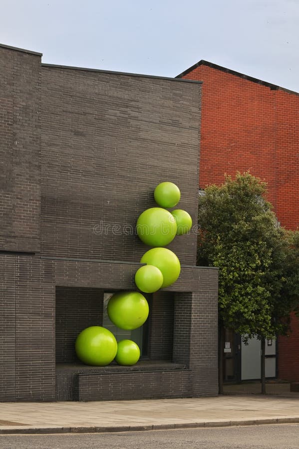 Dublin, Ireland - July 30, 2020 Architecture of Bricks Wall Texture ...