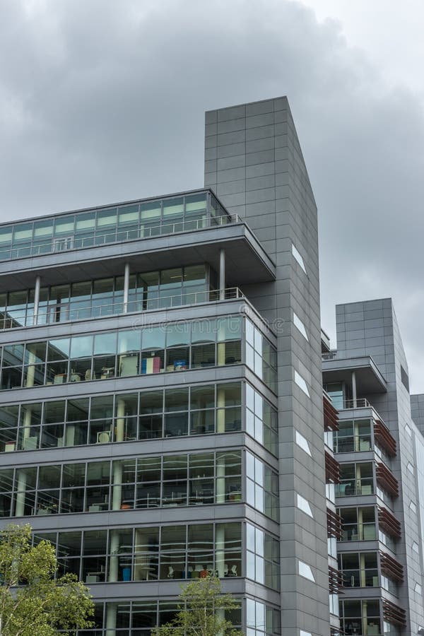 Dublin, Ireland - June 18 2022 "Another Cloudy Day in Dublin, PWC ...