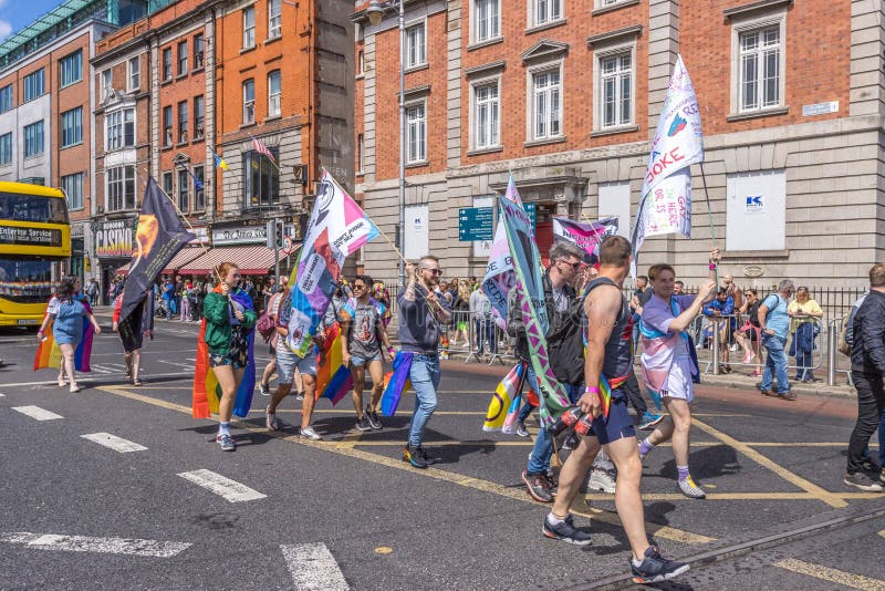 Dublin, Ireland - June 25 2022 "Pride Festival in Dublin" Editorial ...