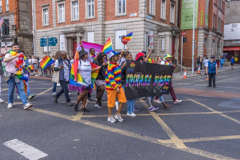 Dublin, Ireland - June 25 2022 "Pride Festival in Dublin" Editorial ...