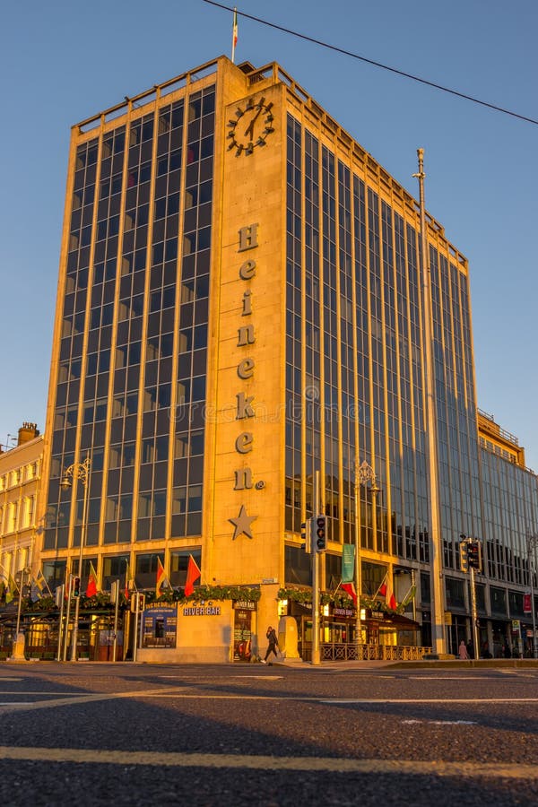 Dublin, Ireland - March 17 2021 "Golden Hour in Dublin Editorial Image ...
