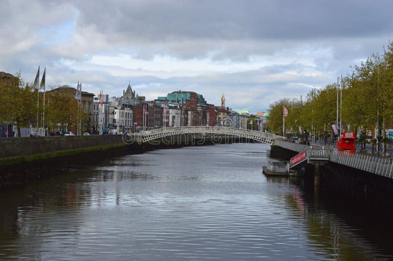 Dublin in Ireland stock photo. Image of europe, scenery - 95326734
