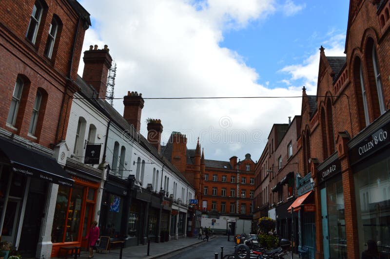 Dublin in Ireland editorial photo. Image of lane, town - 95326951