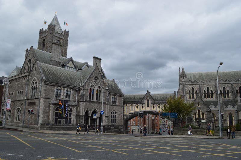 Dublin in Ireland editorial photo. Image of plaza, town - 95327216