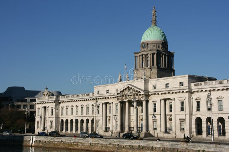 Dublin Landmark stock photo. Image of dockland, city, ireland - 4300900