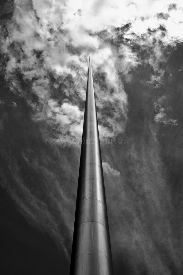 Dublin Needle stock photo. Image of monument, hight, white - 20541456