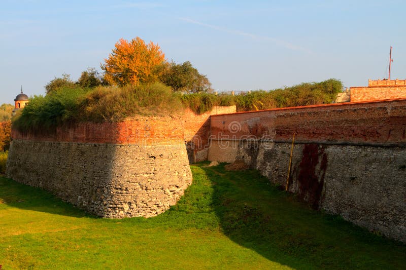 Dubno Castle stock photo. Image of cloudy, moody, landscape - 36756578