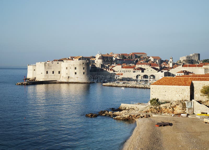 Dubrovnik in croatia stock photo. Image of town, croatian - 20704332