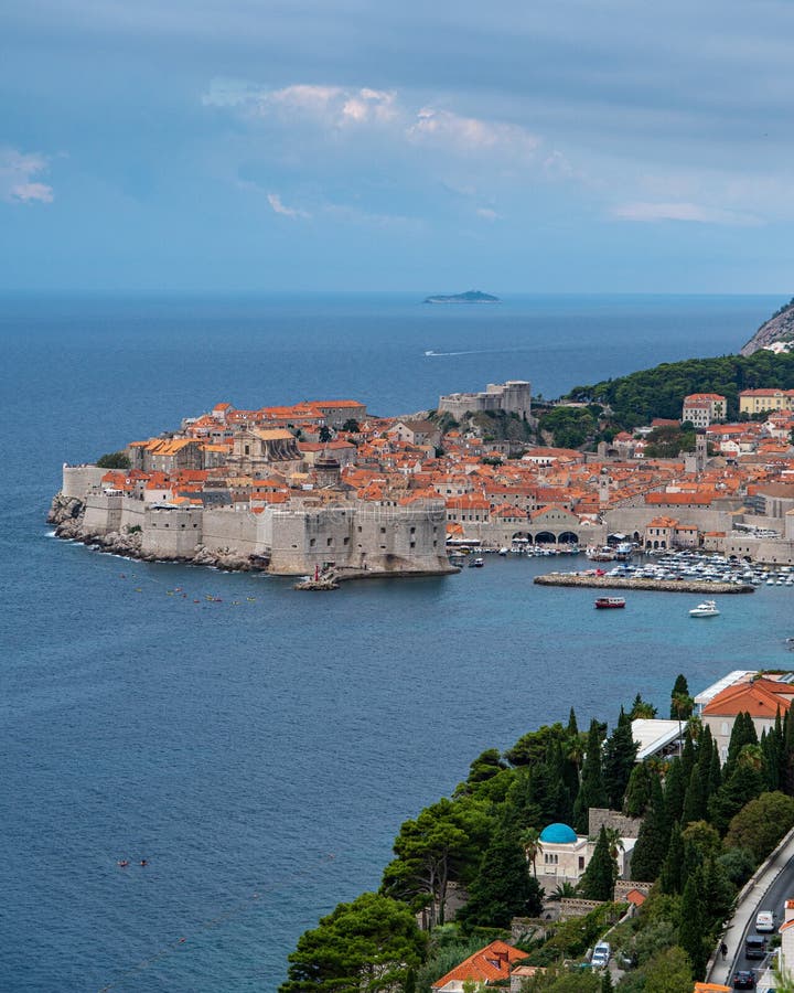 Dubrovnik stock image. Image of europe, summer, island - 166396117