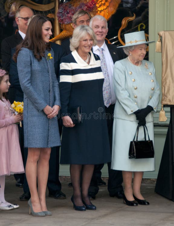 Duchess of Cornwall, Queen Elizabeth II, Duchess of Cambridge Editorial ...