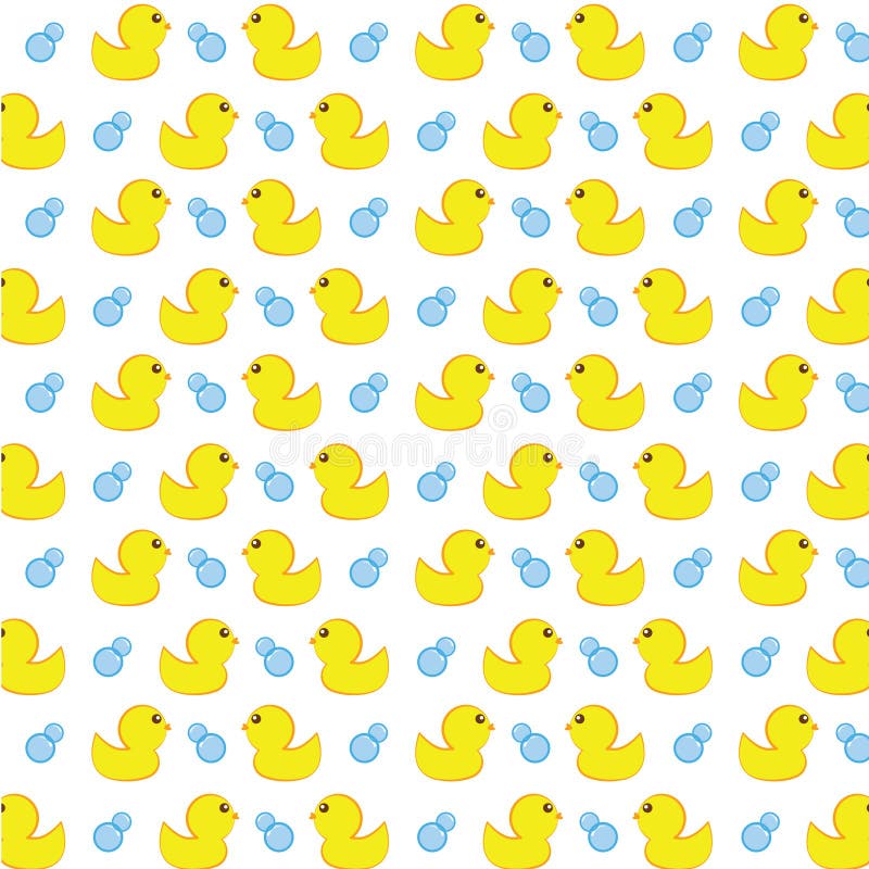 Duck Background. Vector Illustration Decorative Design Stock Vector ...
