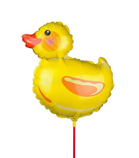 Duck balloon stock image. Image of foil, childhood, animal - 18711321