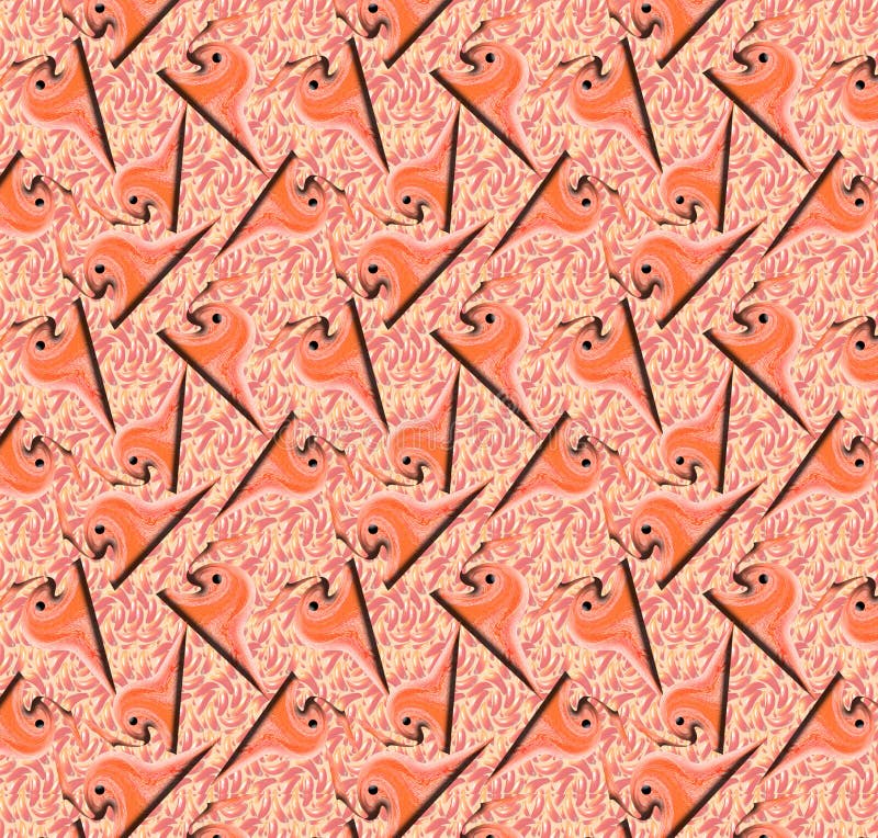 Duck Bird Pattern Abstract Based Background Stock Illustration ...