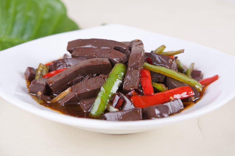 Duck blood stock image. Image of chili, white, soup, pepper - 18527233