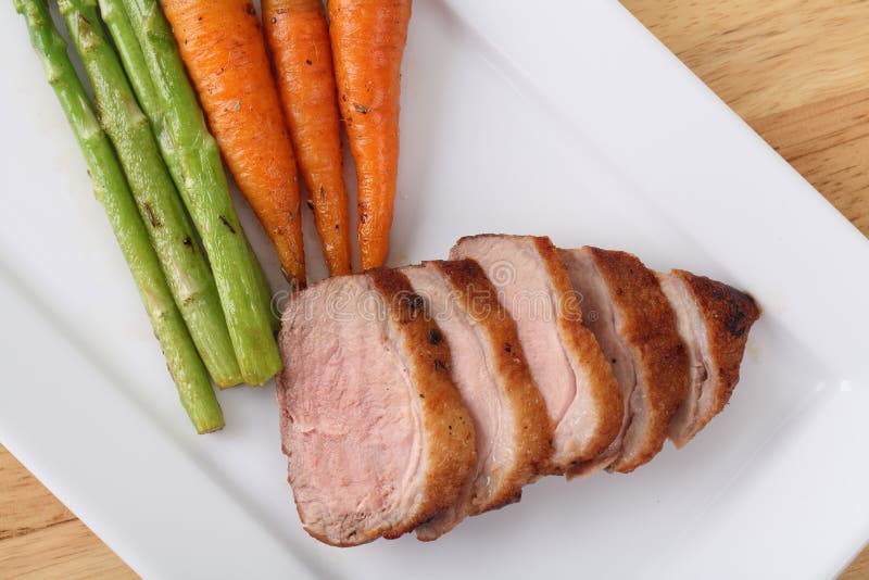 Duck breast steak stock photo. Image of dining, closeup - 141582306
