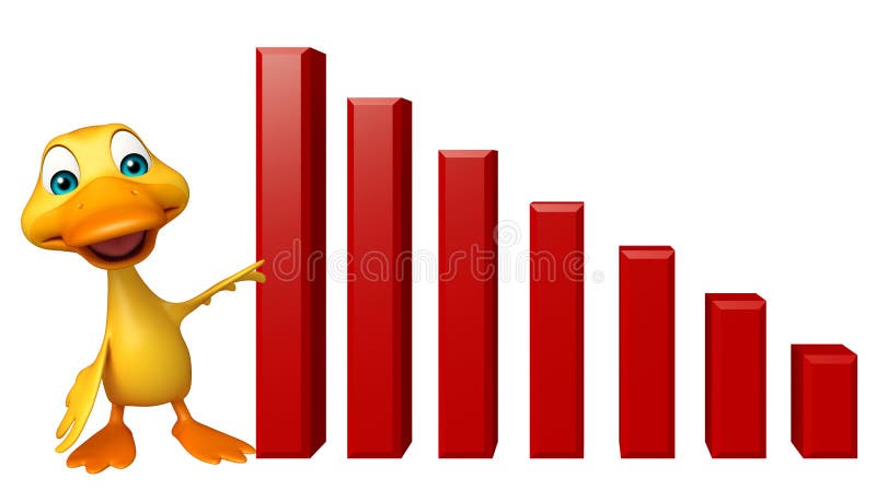 Duck Cartoon Character Graph Stock Illustrations – 10 Duck Cartoon ...