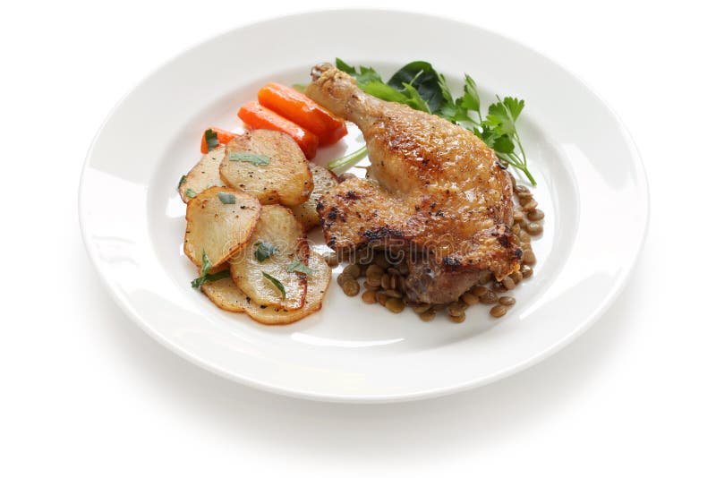 Duck confit stock image. Image of roast, roasted, duck - 30842329