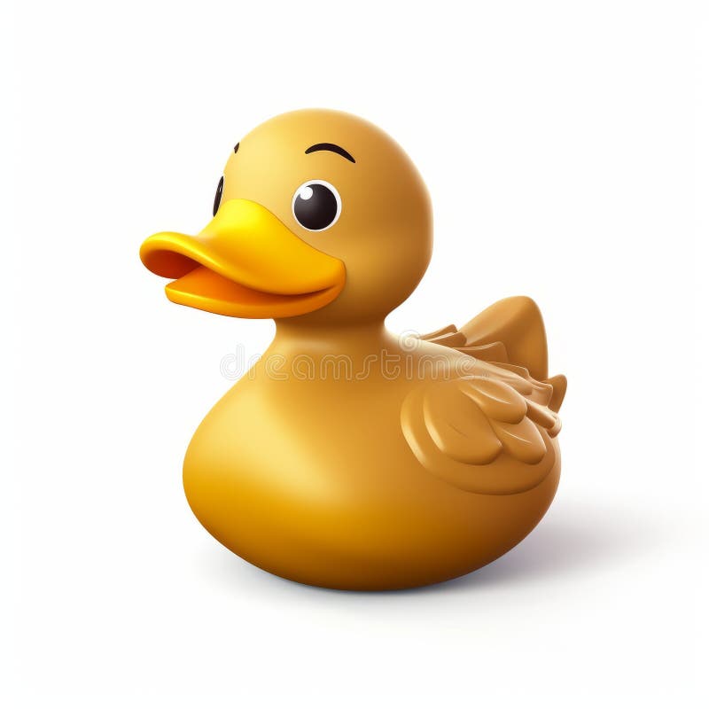 Duck 3d Icon: Cartoon Clay Material, Smooth and Shiny Nintendo Stock ...