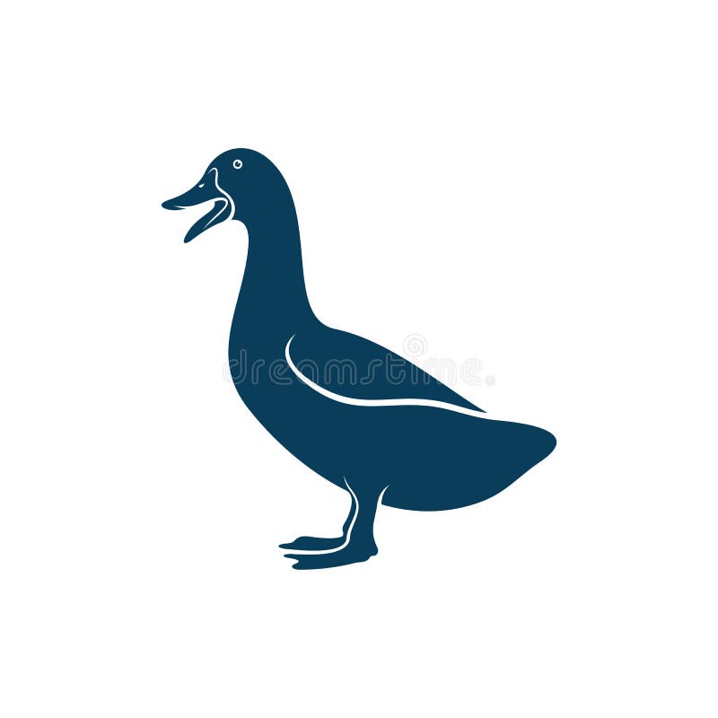 Duck Design Vector Illustration, Creative Duck Logo Design Concept ...