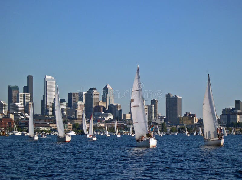 Duck Dodge Seattle Style stock image. Image of beautiful - 1885411