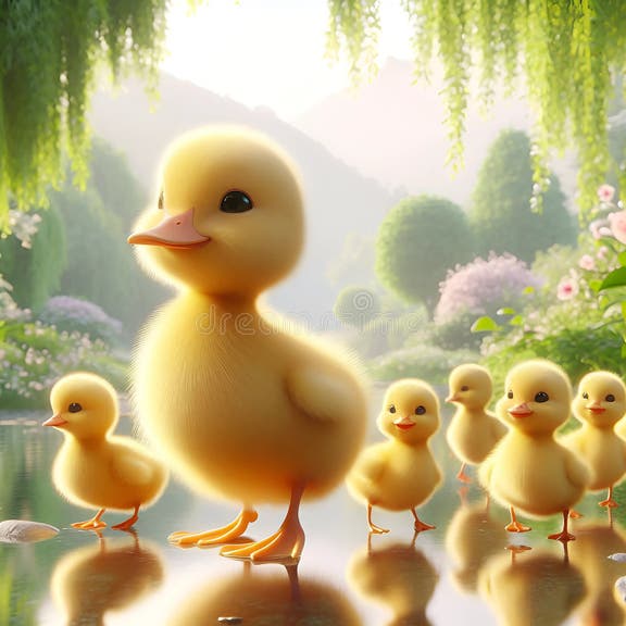 Cartoon Mallard Duck Front Stock Illustrations – 217 Cartoon Mallard ...