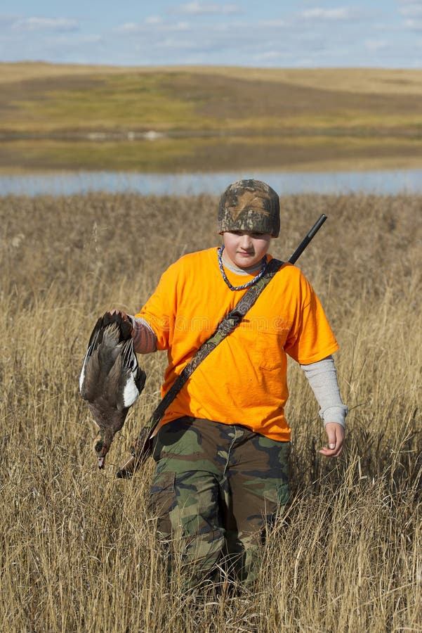 Duck Hunter stock photo. Image of hunting, dcuk, waterfowl - 58100796