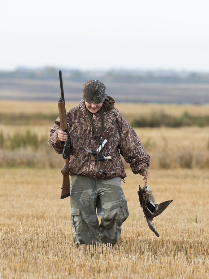 Duck Hunter stock image. Image of waterfowl, sportsman - 58100293