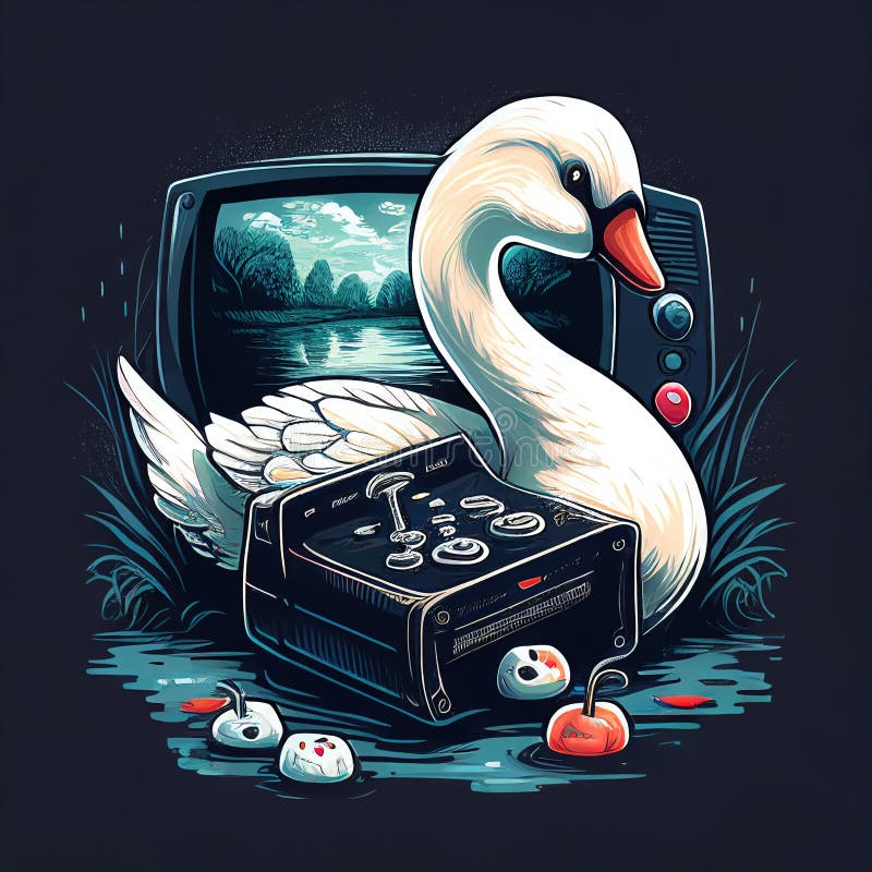 Duck Hunting Game Game Concept Generative Ai Stock Illustration ...